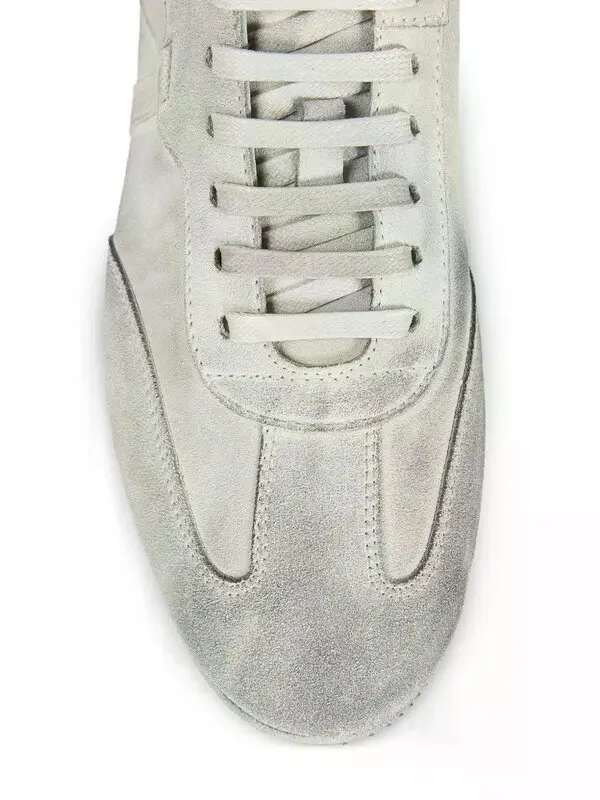 ANN DEMEULEMEESTER Suede High Top Sneakers