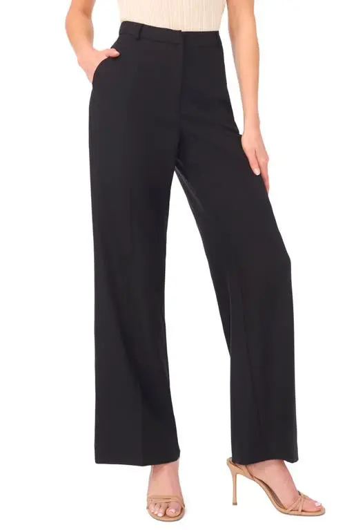 Ted Baker London Carina Straight Leg Suit Pants - Rich Black