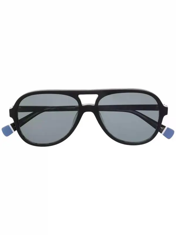 Orlebar Brown Estoril Pilot-frame Sunglasses - Black