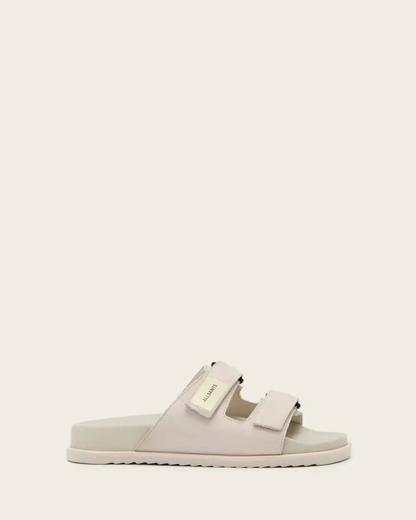 ALLSAINTS Vex Leather Sandals - White