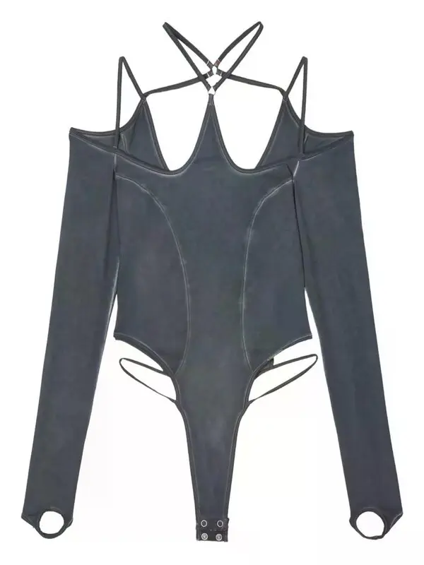 Miss Sixty Strap-detail Bodysuit