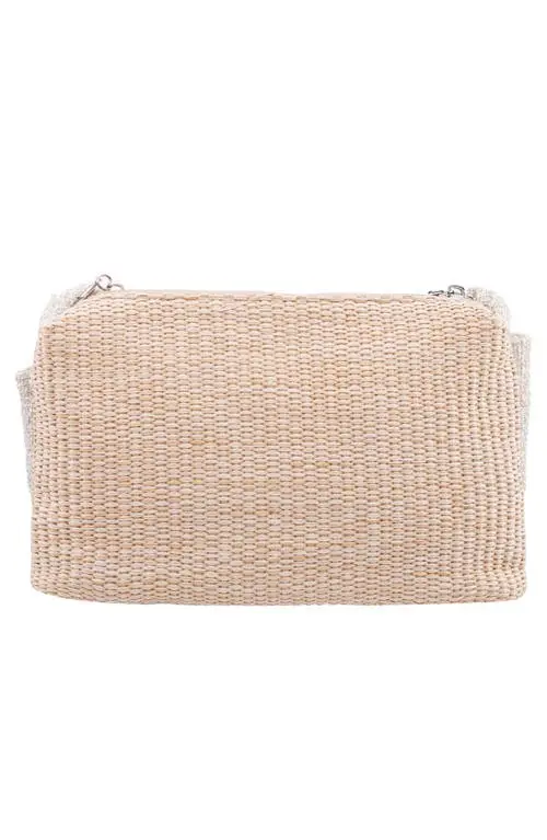 Nina Tula Clutch - White/natural