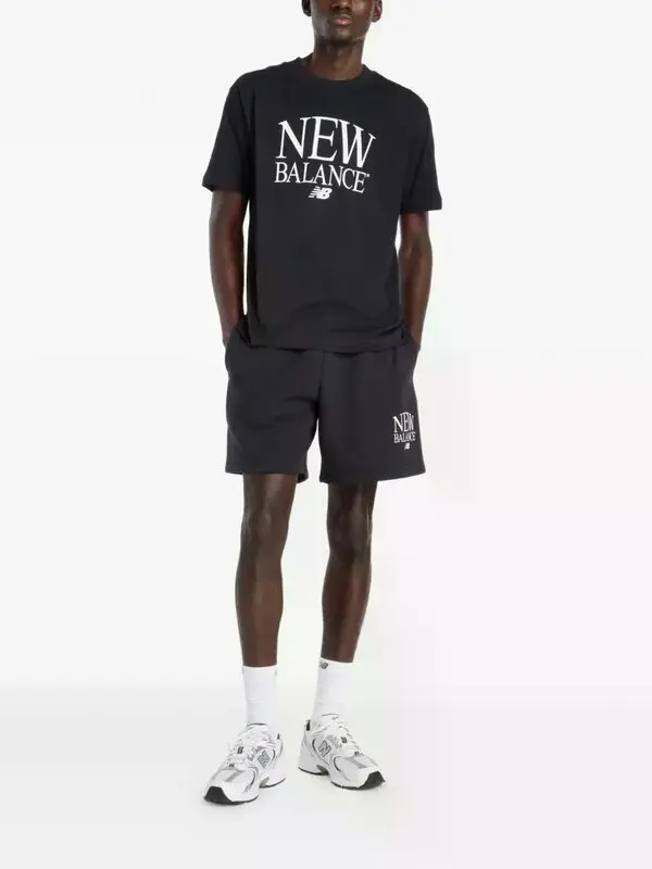 NEW BALANCE Fleece Logo Shorts