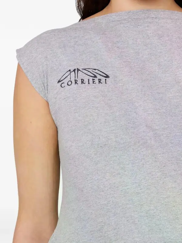 GINA CORRIERI Logo-print T-shirt