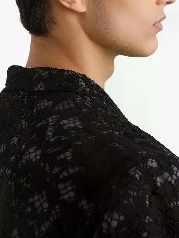 Dolce & Gabbana Double-breasted Lace Blazer
