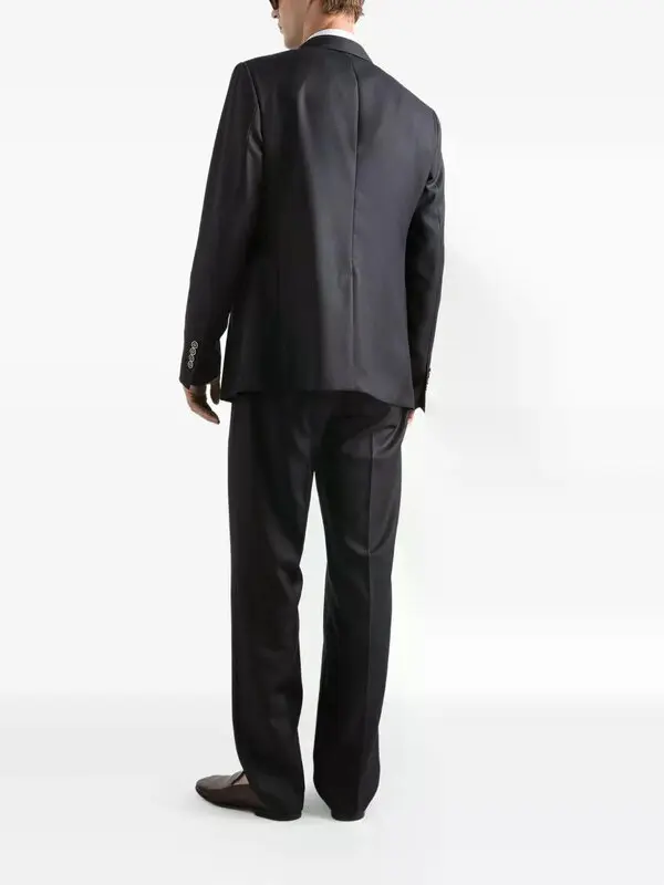 Dolce & Gabbana Double-breasted Buttoned Blazer - Blue