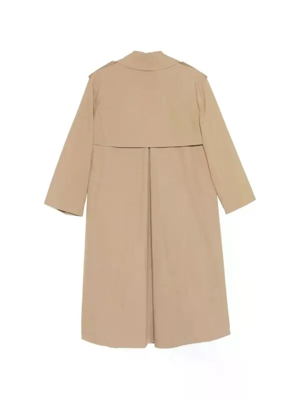 Max Mara Belted Double-breasted Coat - Neutrals