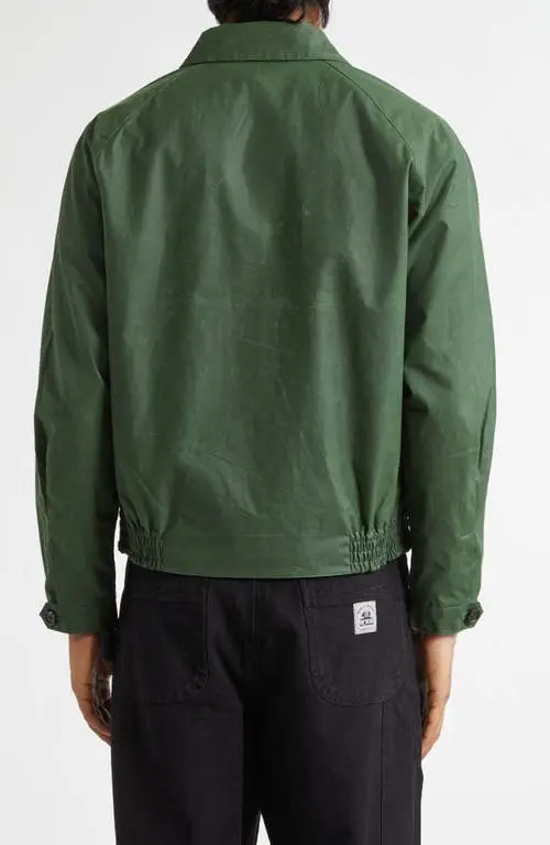 BODE Waxed Cotton Coach's Jacket - Green