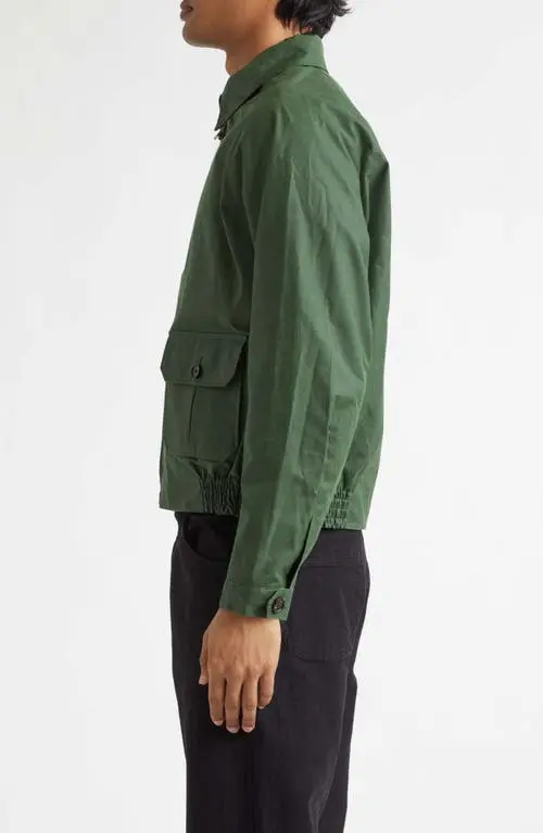 BODE Waxed Cotton Coach's Jacket - Green