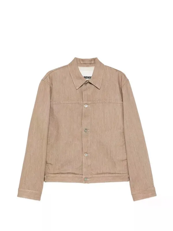 JIL SANDER Button Jacket - Neutrals