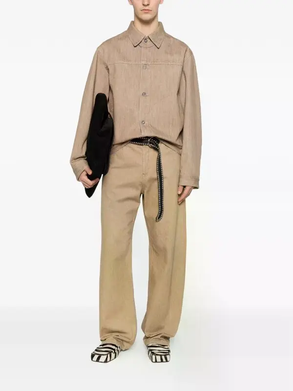 JIL SANDER Button Jacket - Neutrals