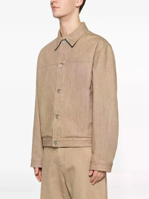 JIL SANDER Button Jacket - Neutrals