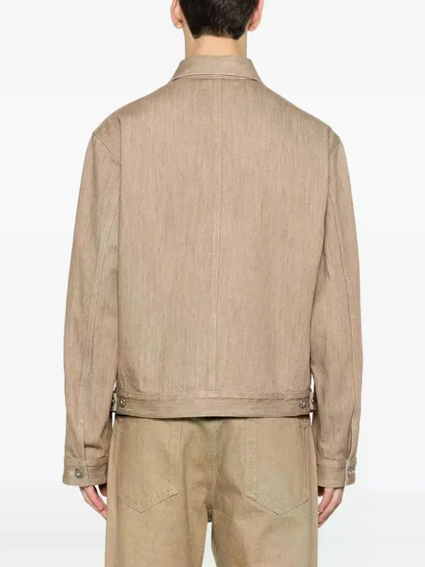 JIL SANDER Button Jacket - Neutrals