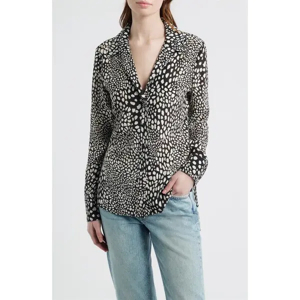 Rag & Bone Printed Button-up Shirt