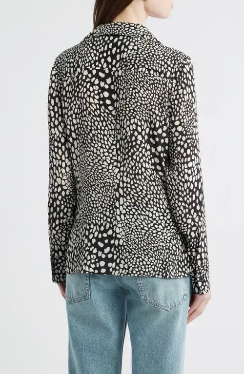 Rag & Bone Printed Button-up Shirt