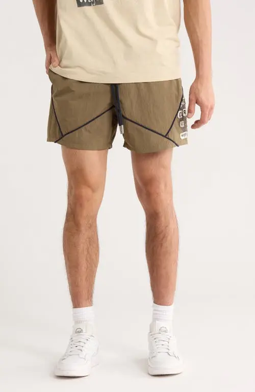 HONOR THE GIFT Growth Track Shorts - Pebble