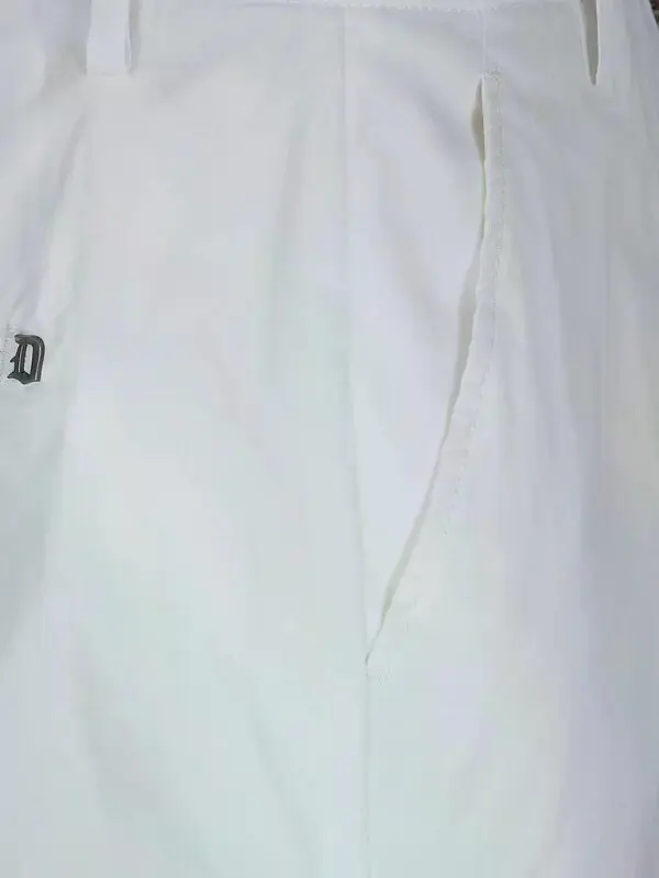 DONDUP Cuffed-hem Trousers - White