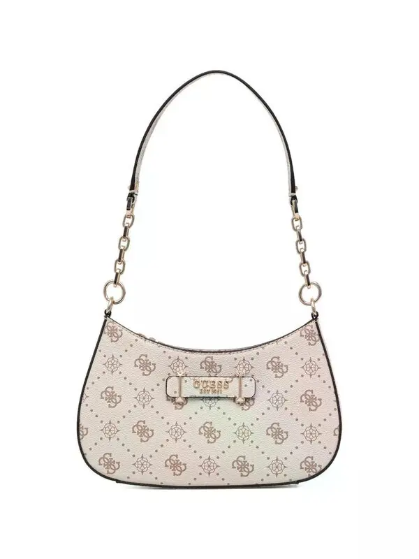 Guess Monogram Chain Shoulder Bag