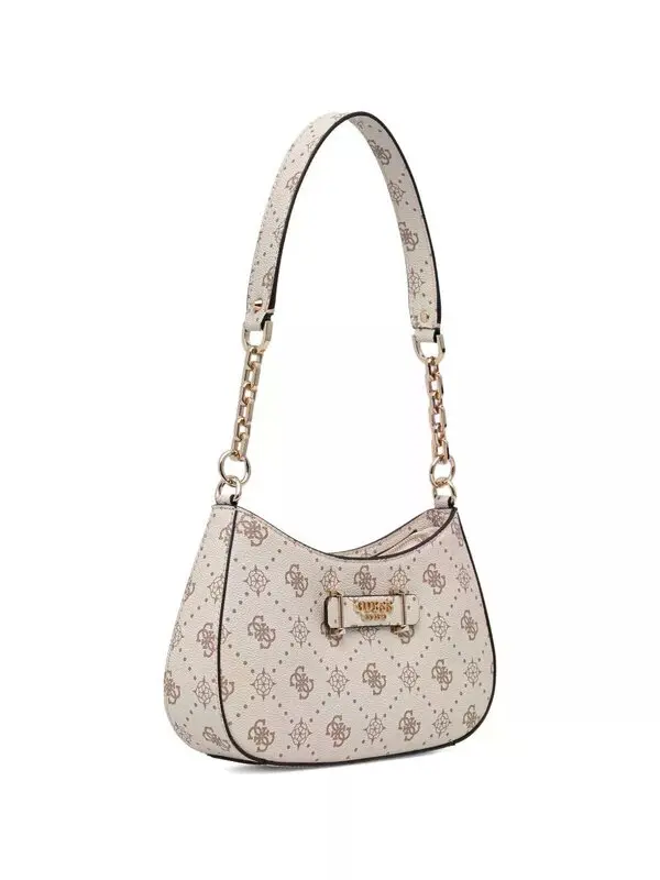 Guess Monogram Chain Shoulder Bag