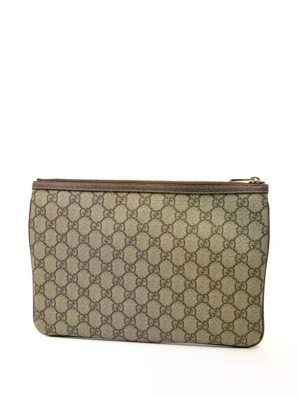 Gucci Gg Supreme Ophidia Clutch Bag