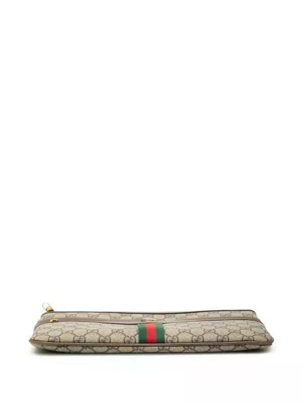 Gucci Gg Supreme Ophidia Clutch Bag
