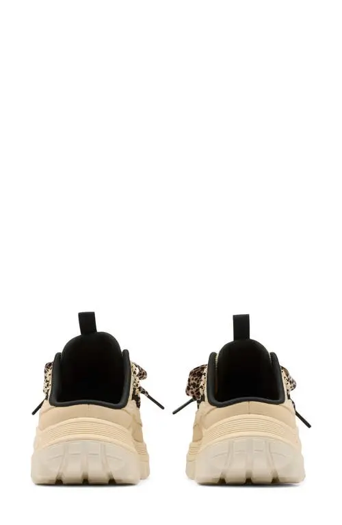 Sorel Callsign Lug Sole Mules - Bleached Ceramic/black