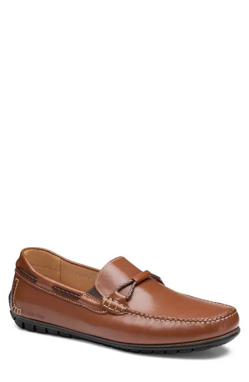 Johnston & Murphy Cort 2.0 Bit Loafer - Tan Full Grain