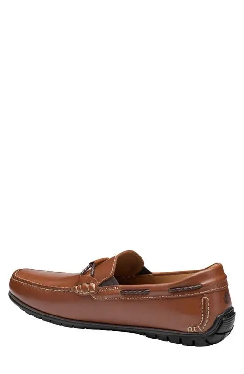 Johnston & Murphy Cort 2.0 Bit Loafer - Tan Full Grain