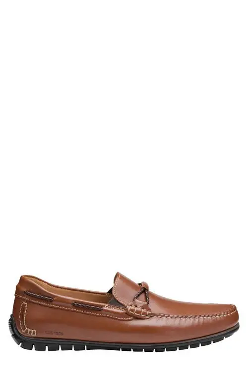 Johnston & Murphy Cort 2.0 Bit Loafer - Tan Full Grain
