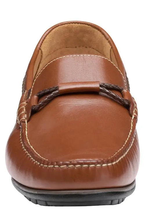 Johnston & Murphy Cort 2.0 Bit Loafer - Tan Full Grain