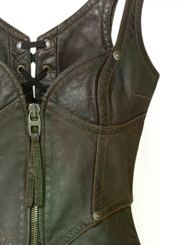 Miss Sixty Leather Top