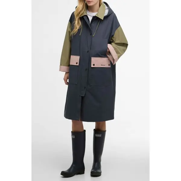 Barbour Blearigg Water Repellent Longline Hooded Jacket
