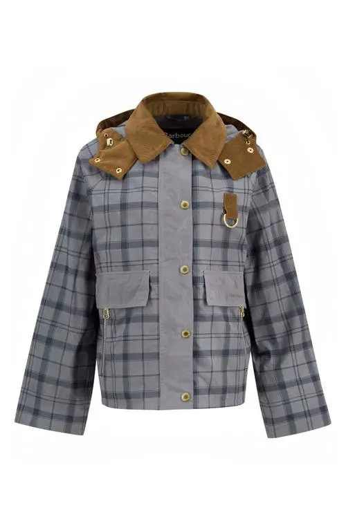 Barbour Carnforth Tartan Cotton Hooded Jacket