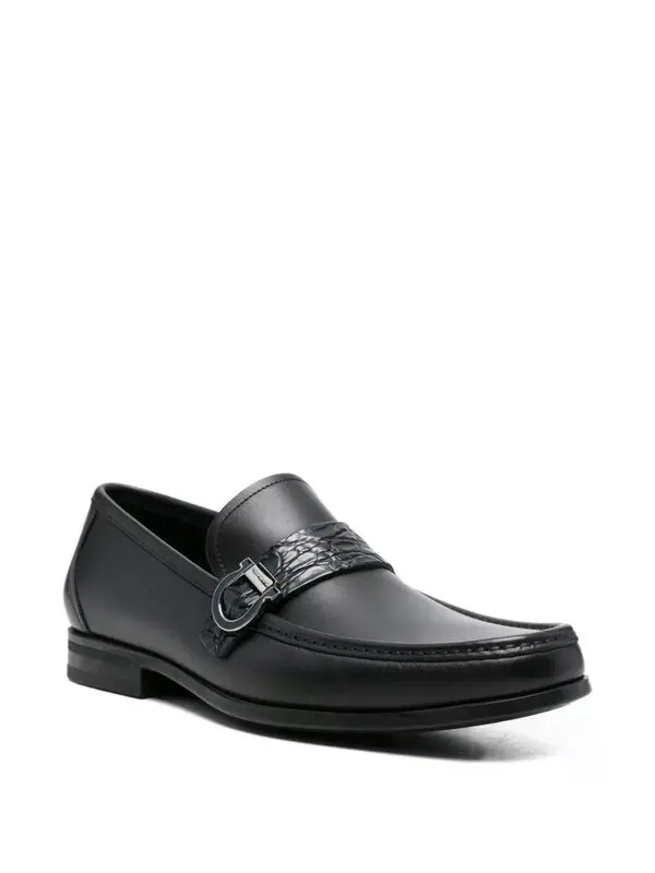 FERRAGAMO Leather Loafers