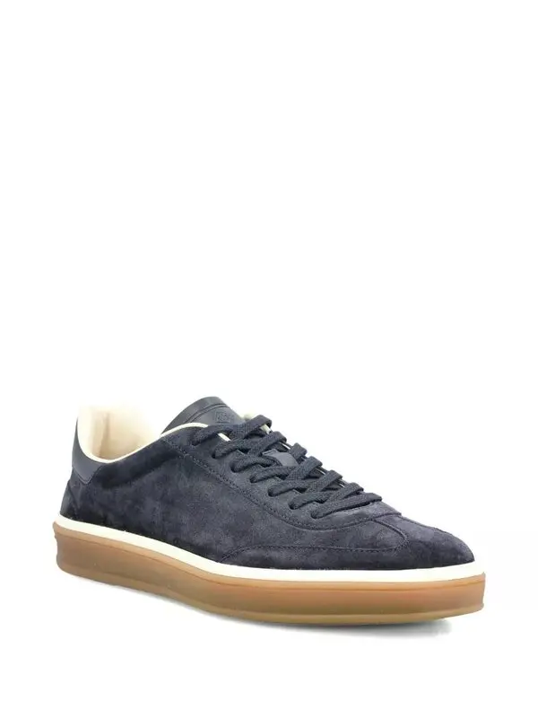 Loro Piana Suede Low-top Sneakers