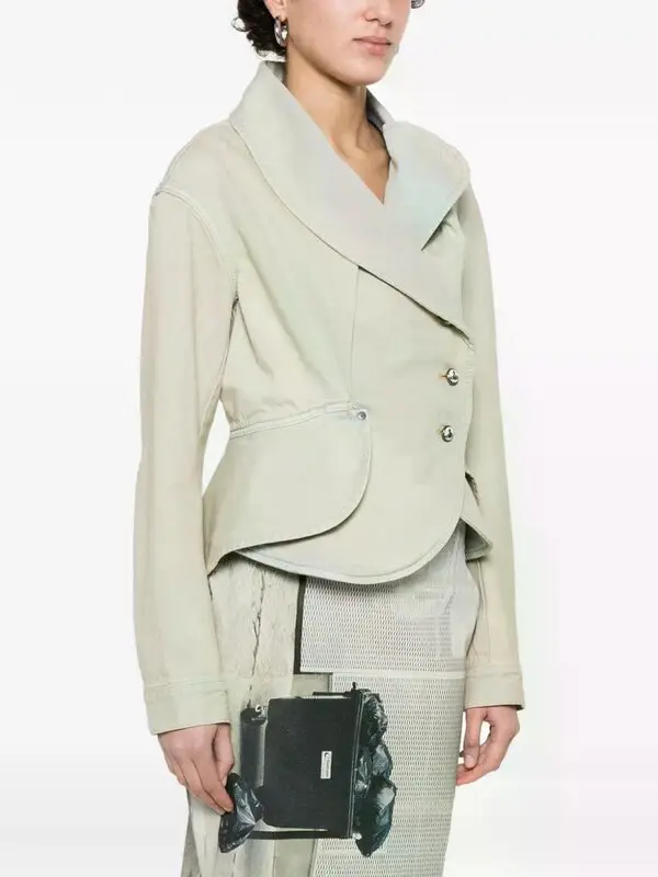 VIVIENNE WESTWOOD Asymmetric Jacket - Blue