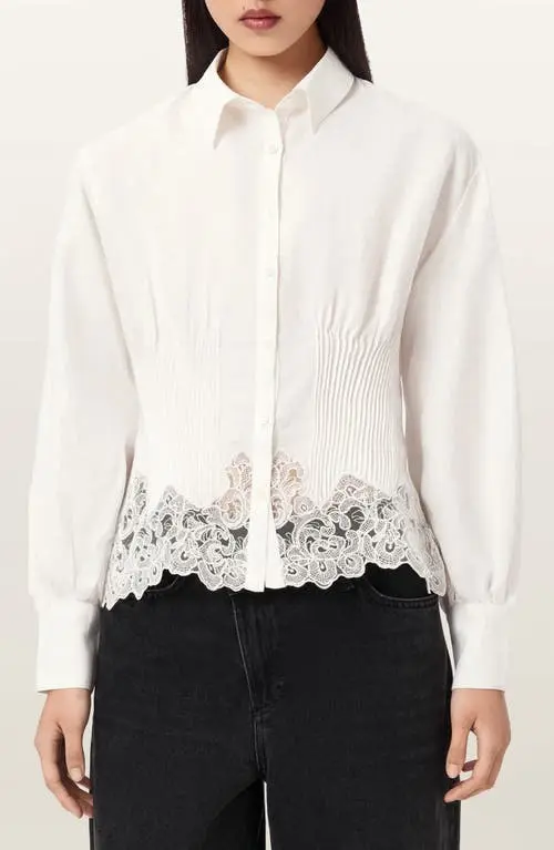 ALLSAINTS Carol Lace Shirt