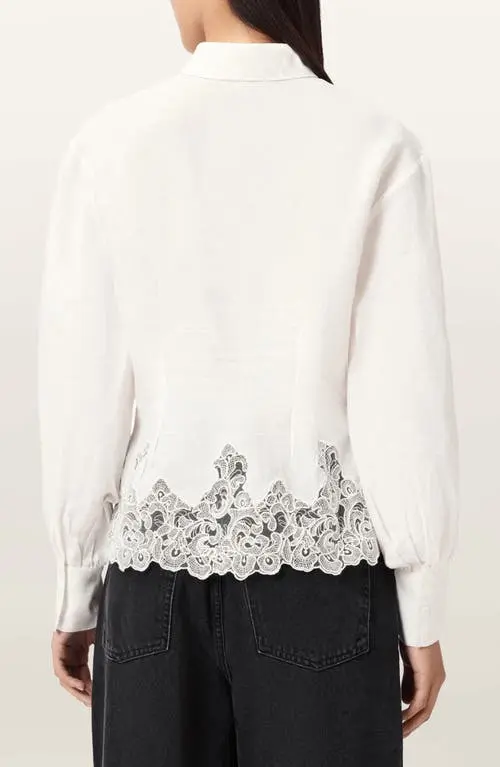 ALLSAINTS Carol Lace Shirt