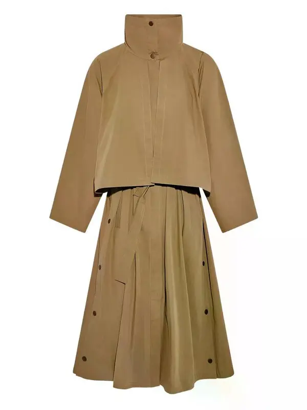 YVES SALOMON Oversized Cotton Coat