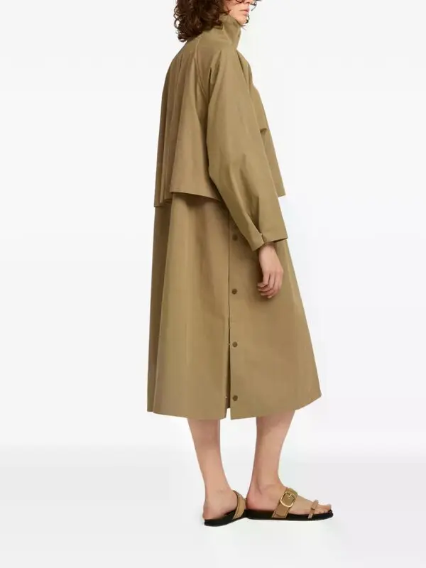 YVES SALOMON Oversized Cotton Coat