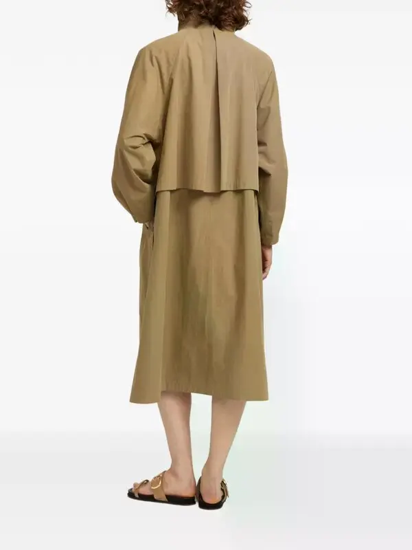 YVES SALOMON Oversized Cotton Coat