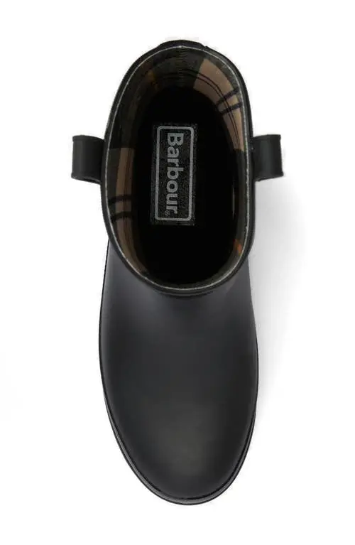 Barbour Harley Harness Rain Boots - Black