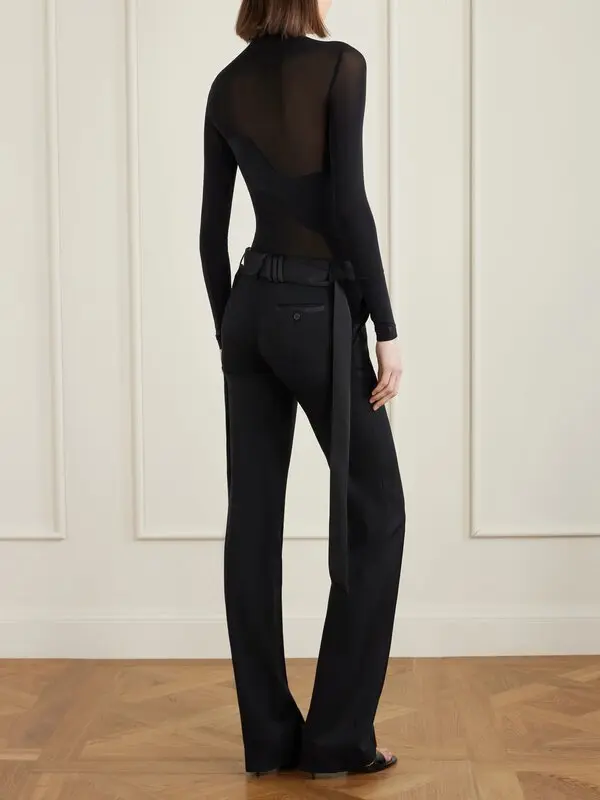 Wolford Shade Stretch-jersey Bodysuit - Black