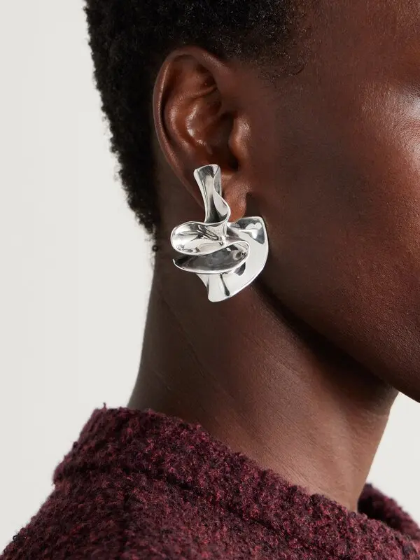 Bottega Veneta Sculptural Earrings