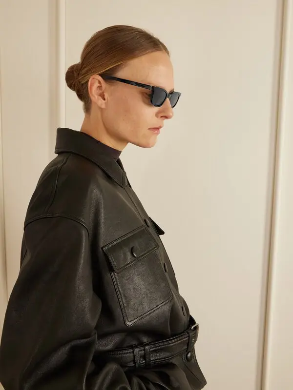 Saint Laurent Cat-eye Acetate Sunglasses