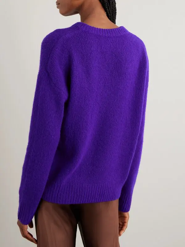 LISA YANG Lova Cashmere And Silk-blend Sweater