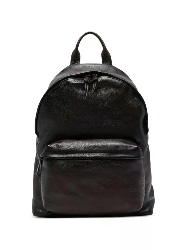 Officine Creative Oc Pack 001 Front-pocket Leather Backpack