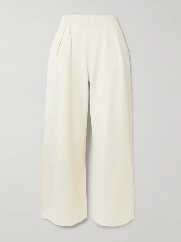 Max Mara Bora Pleated Wool Pants