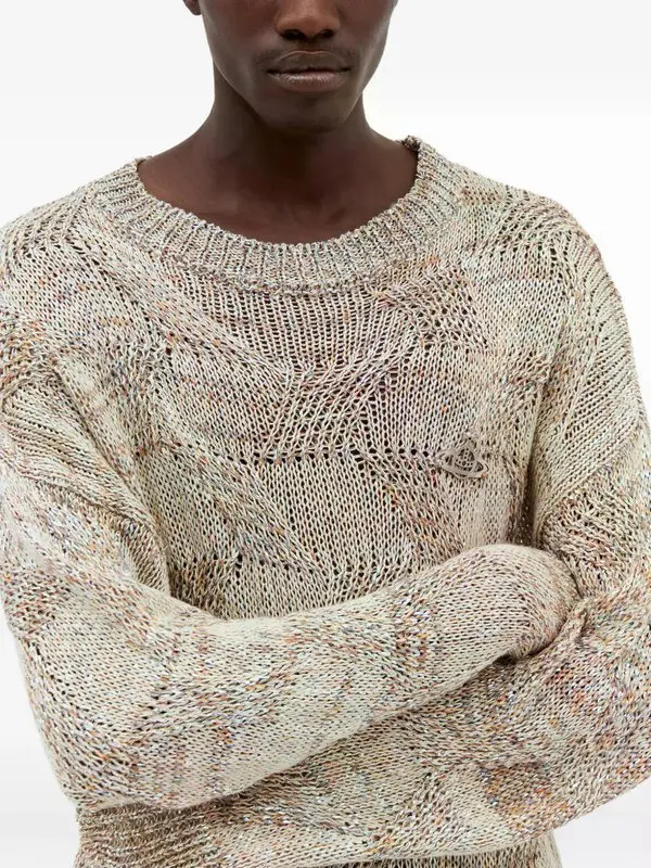 VIVIENNE WESTWOOD Colette Distressed Sweater