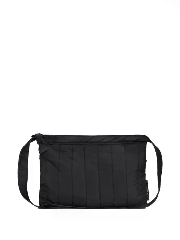 Rains Quilted Shoulder Bag - Black